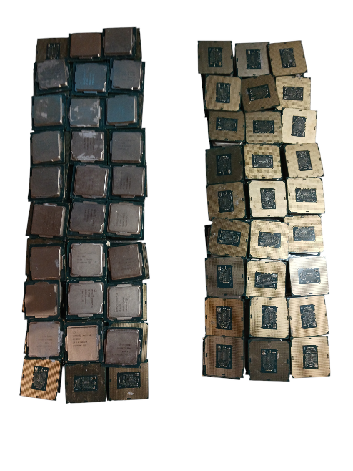 Lot of 139x 6th-7th Intel i-series CPUs (CPU67-21) — retail.era