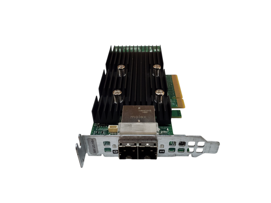 Dell Dual-Port 12Gb/s SFP SAS Host Bus Adapter Dell P/N: 0T93GD ...
