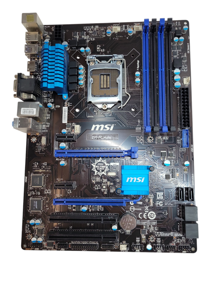 MSI Z97 PC MATE LGA 1150 ATX MOTHERBOARD % — retail.era