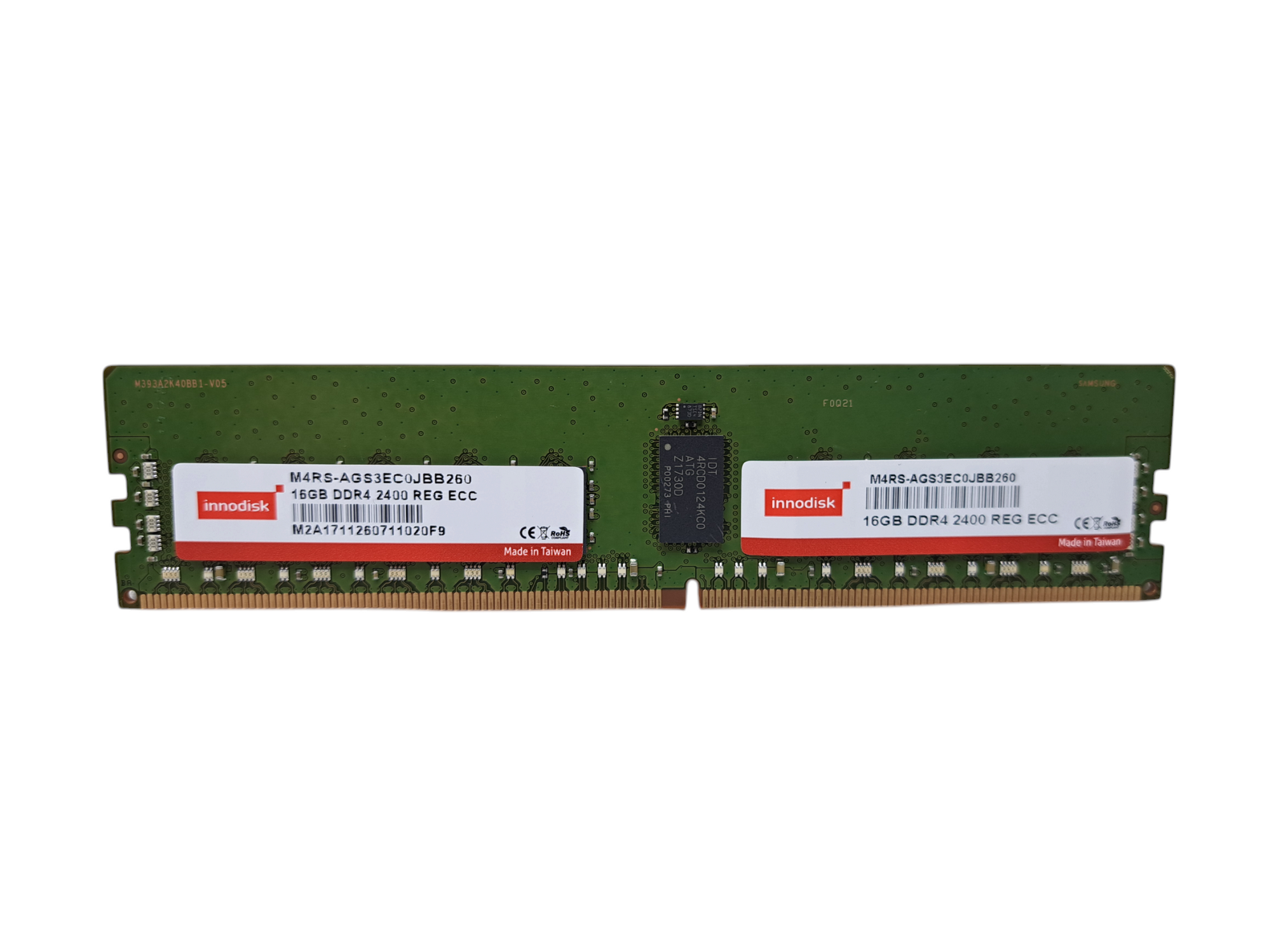 Innodisk 16GB DDR4 2400 REG ECC Server Memory | M4RS-AGS3EC0JBB260 Q ...