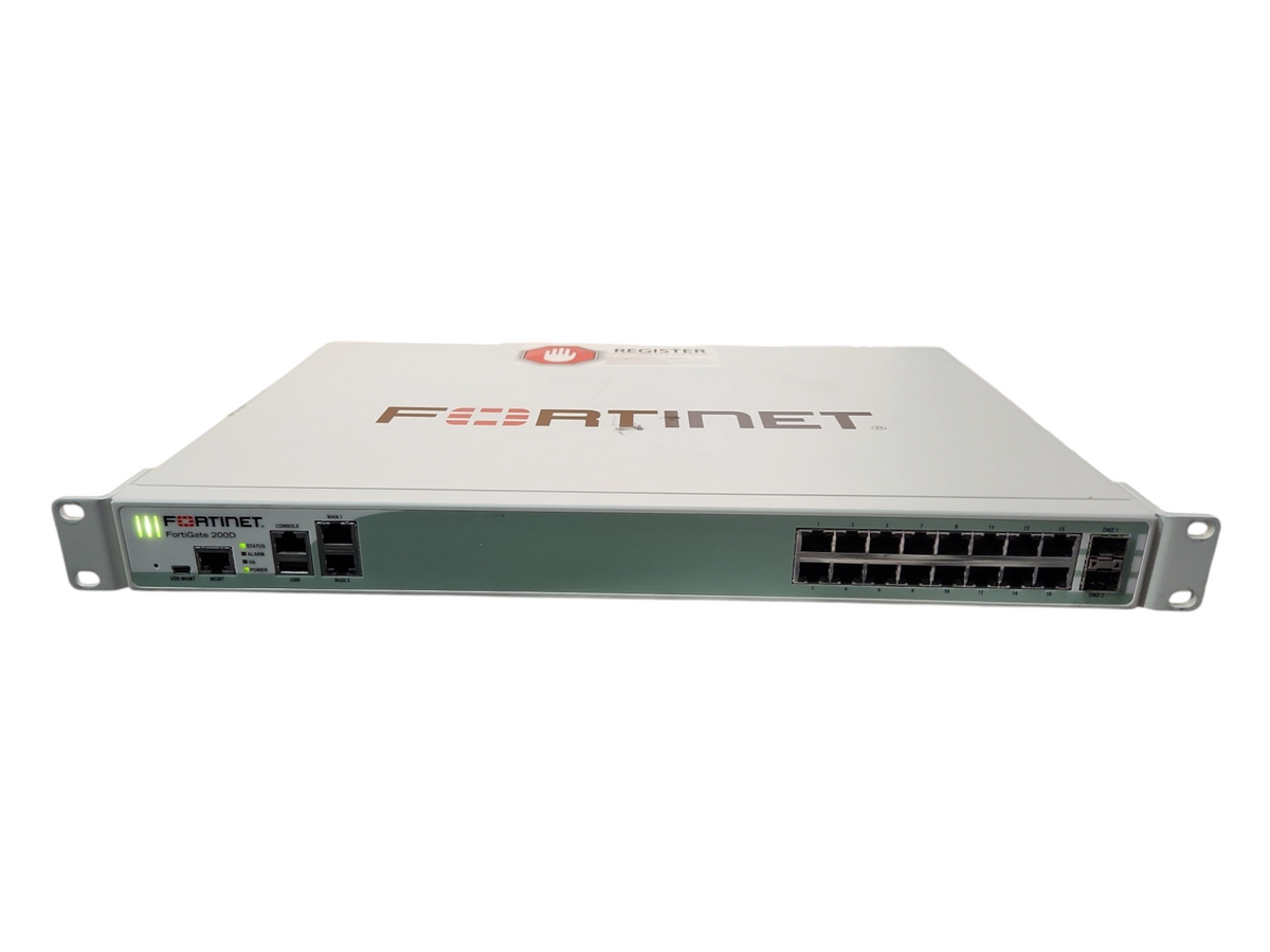 Fortinet Fortigate 200D FG-200D Network Security Firewall Appliance, R ...
