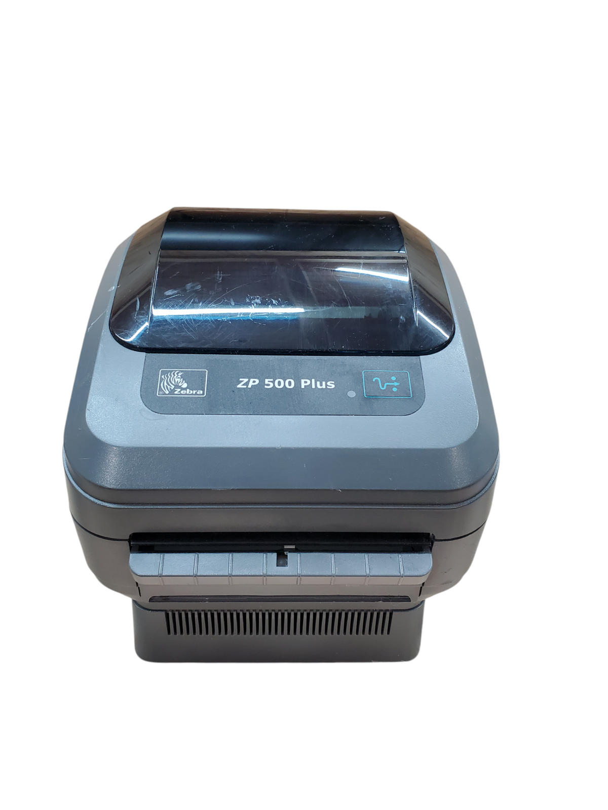 Zebra ZP 500 Plus Thermal Label Printer - ZP500-0103-0020 w/ Power Bas ...
