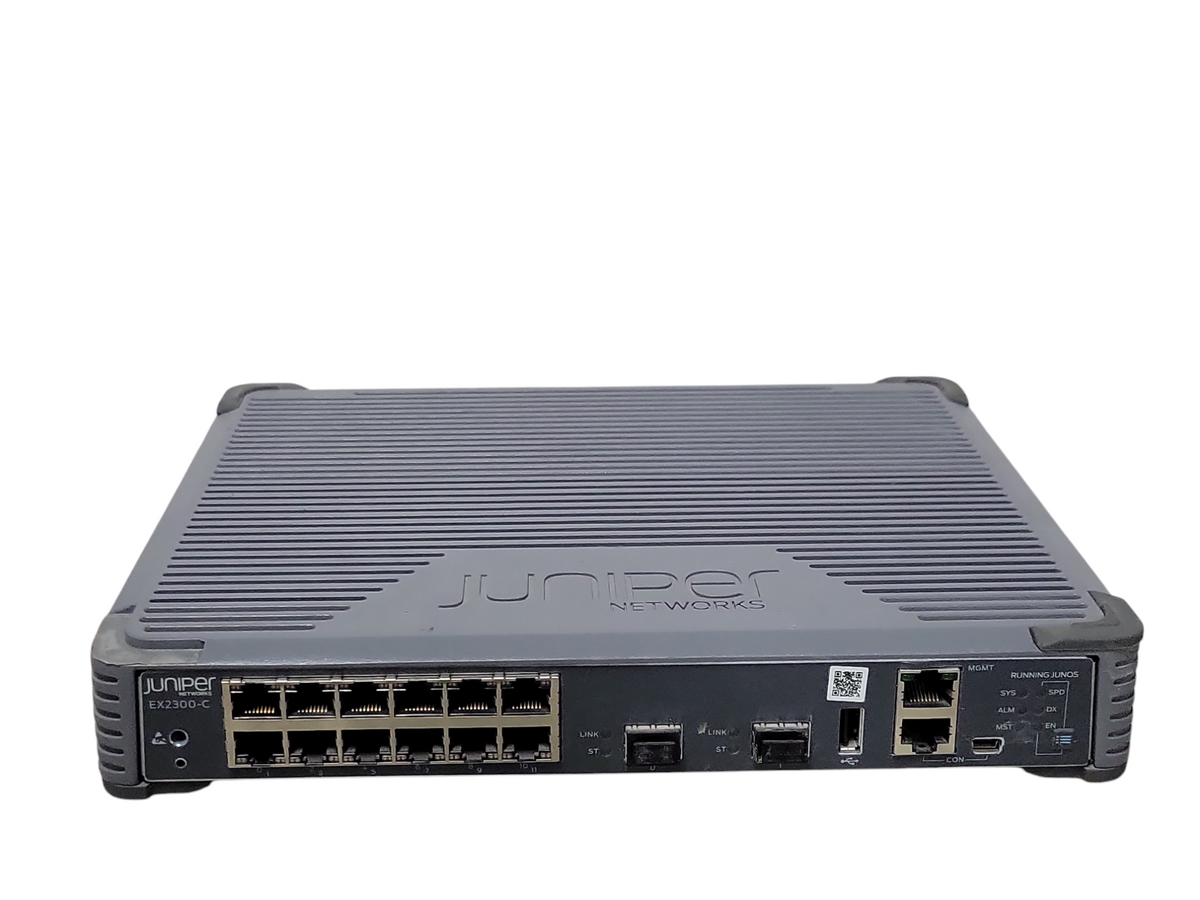 Juniper Networks EX2300-C-12T 12 Port Gigabit 2 SFP 1/10G Network Swit ...