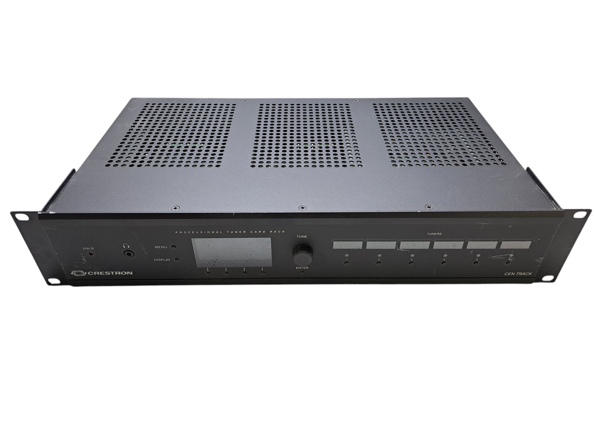 Crestron CEN-TRACK Professional Tuner Card Rack w/ ATC-AUDIONET Module ...