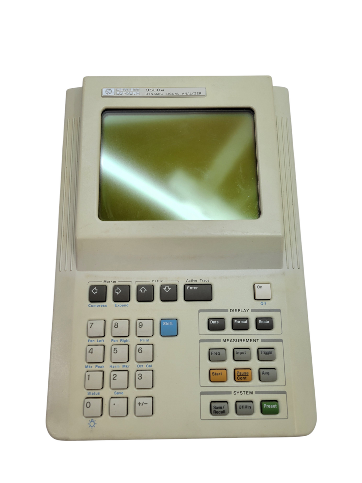 HP 3560A Handheld FFT Vibration Acoustic Spectrum Dynamic Analyzer ~DC ...