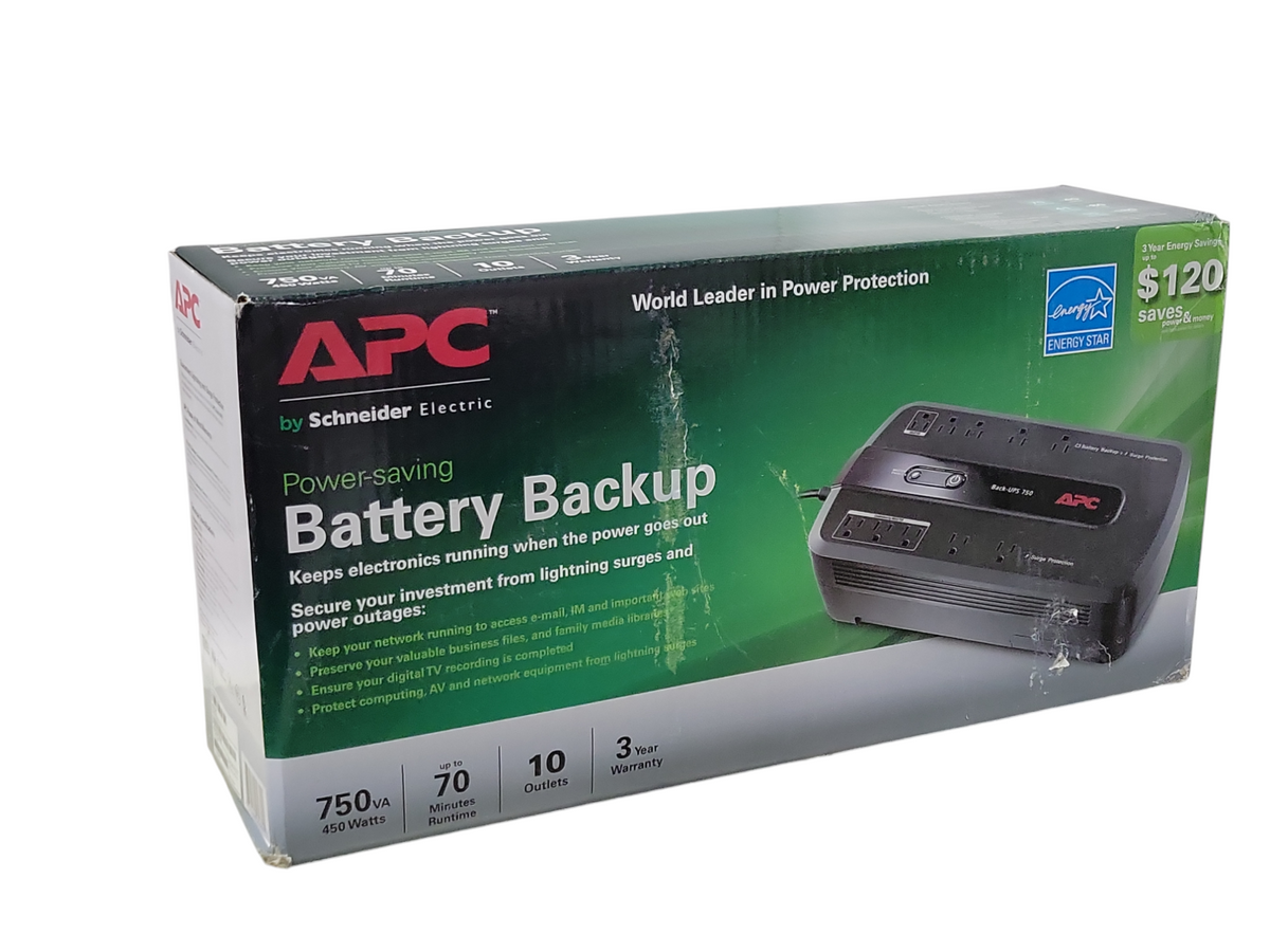 New APC BE750G Back-UPS 750 Battery Backup System _ — retail.era