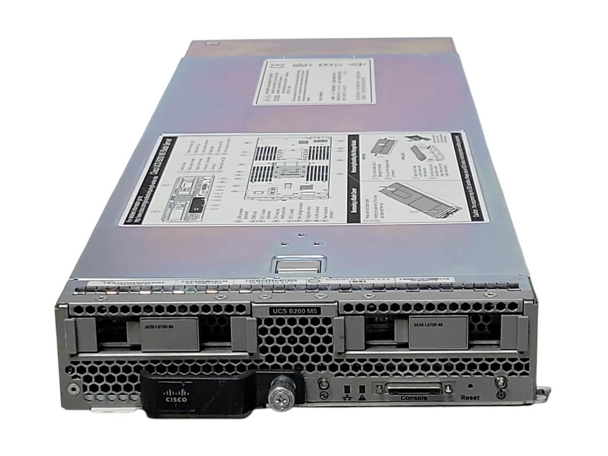 Cisco UCSB-B200-M5 Server Blade barebone, No CPUS, No RAM, SEE ...