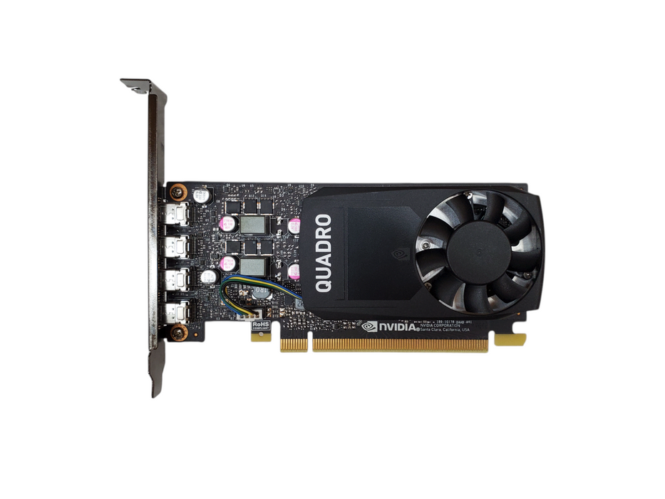 NVIDIA Quadro P1000 4GB GDDR5 - Graphics Card — retail.era