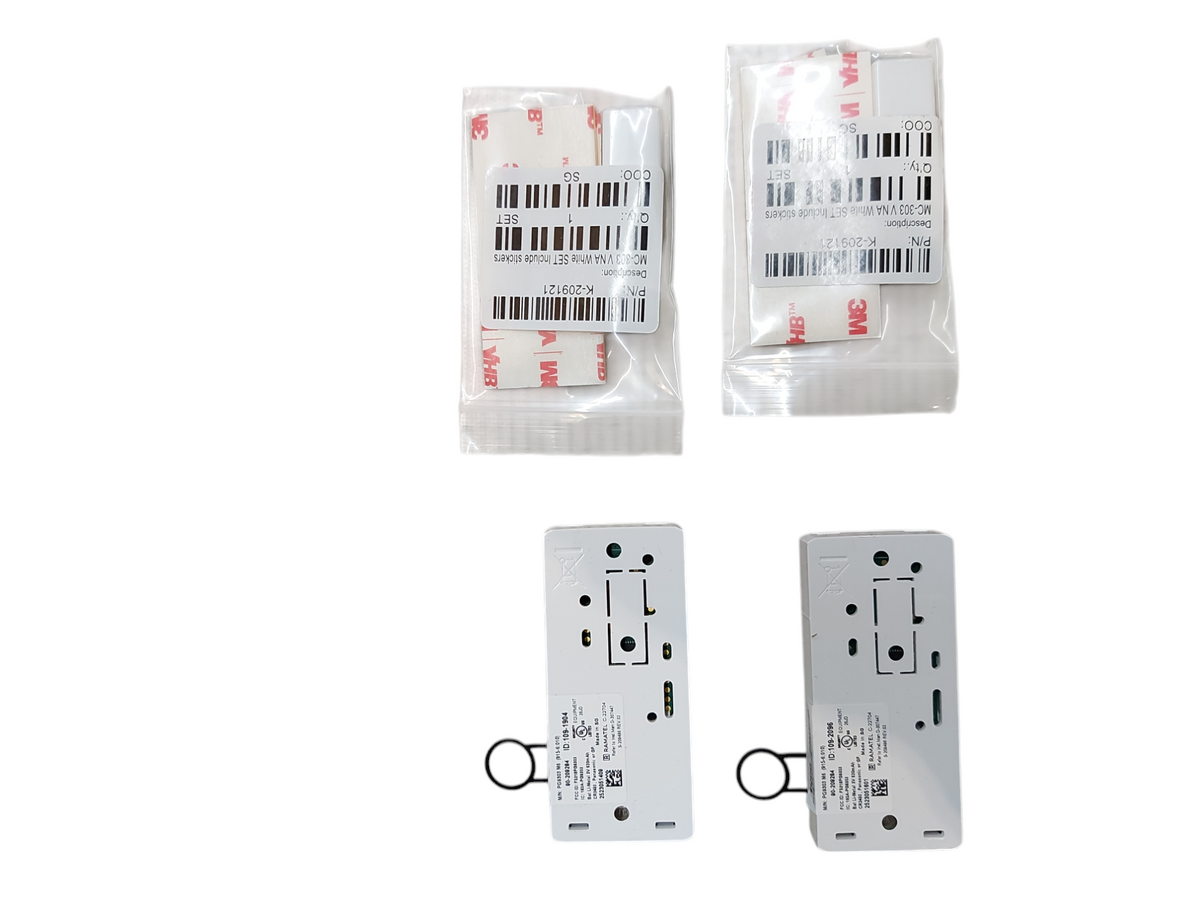 Lot 2x DSC / Tyco PG9303 PowerG Wireless Door / Window Magnetic Contac ...