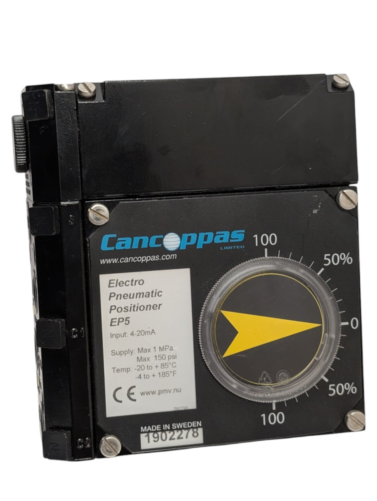 Cancoppas Electro Pneumatic Positioner EP5 - — retail.era