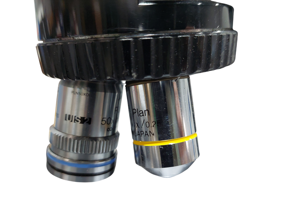 Olympus BX45 Microscope Model: BX45TF With 5 Objective Lens = — retail.era