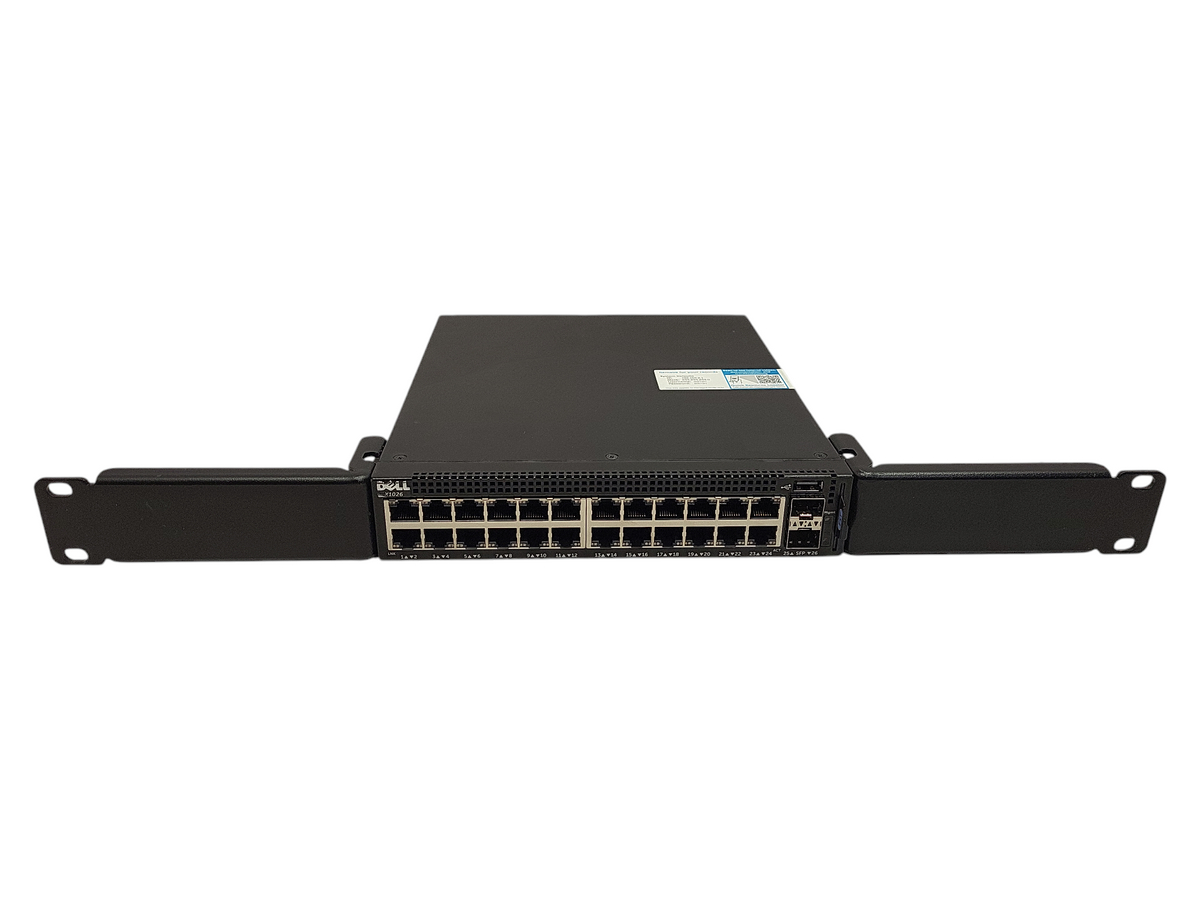 Dell X1026 24-Port Gigabit Ethernet 2x SFP Smart Managed Switch w/ Rac ...