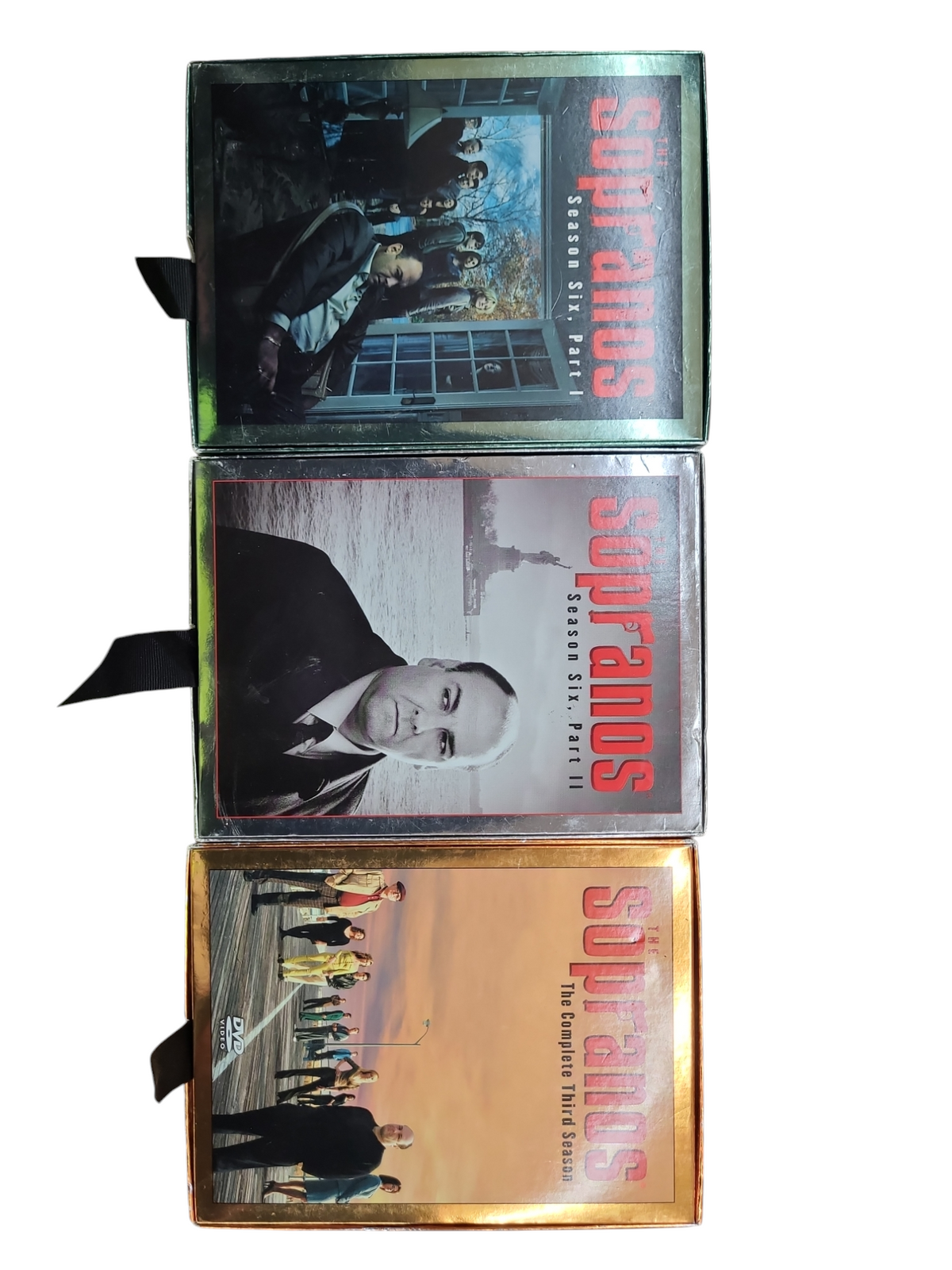 The Sopranos DVD (Season 6 part 1-2 and season 3) — retail.era