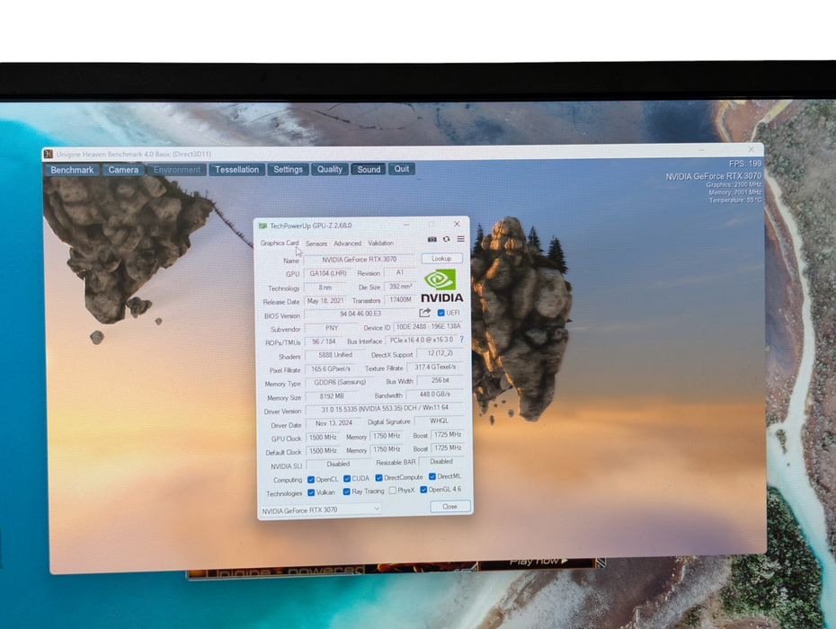 PNY NVIDIA GeForce RTX 3070 8GB GDDR6 GPU Graphics Card - — retail.era