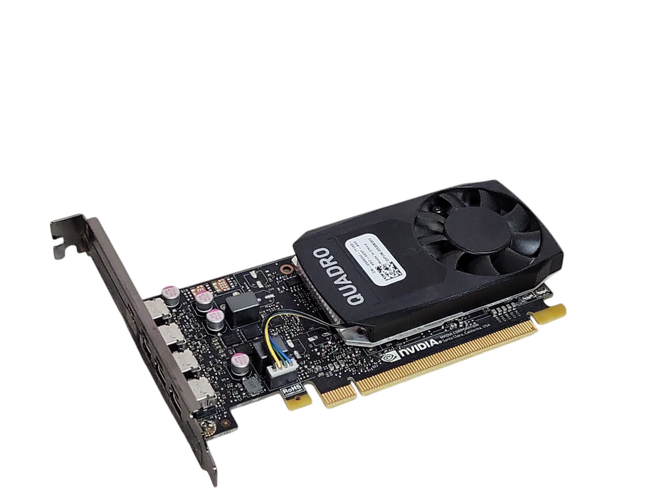 NVIDIA Quadro P1000 4GB GDDR5 Graphics Card Full height Bracket ...