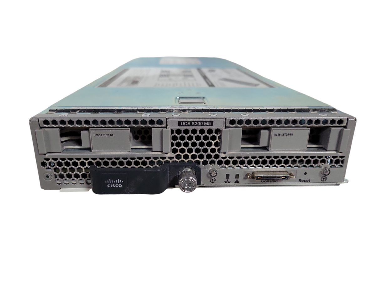 Cisco UCS B200 M5 Barebones Blade Server w/ 1x Heatsinks, No CPU, No R ...
