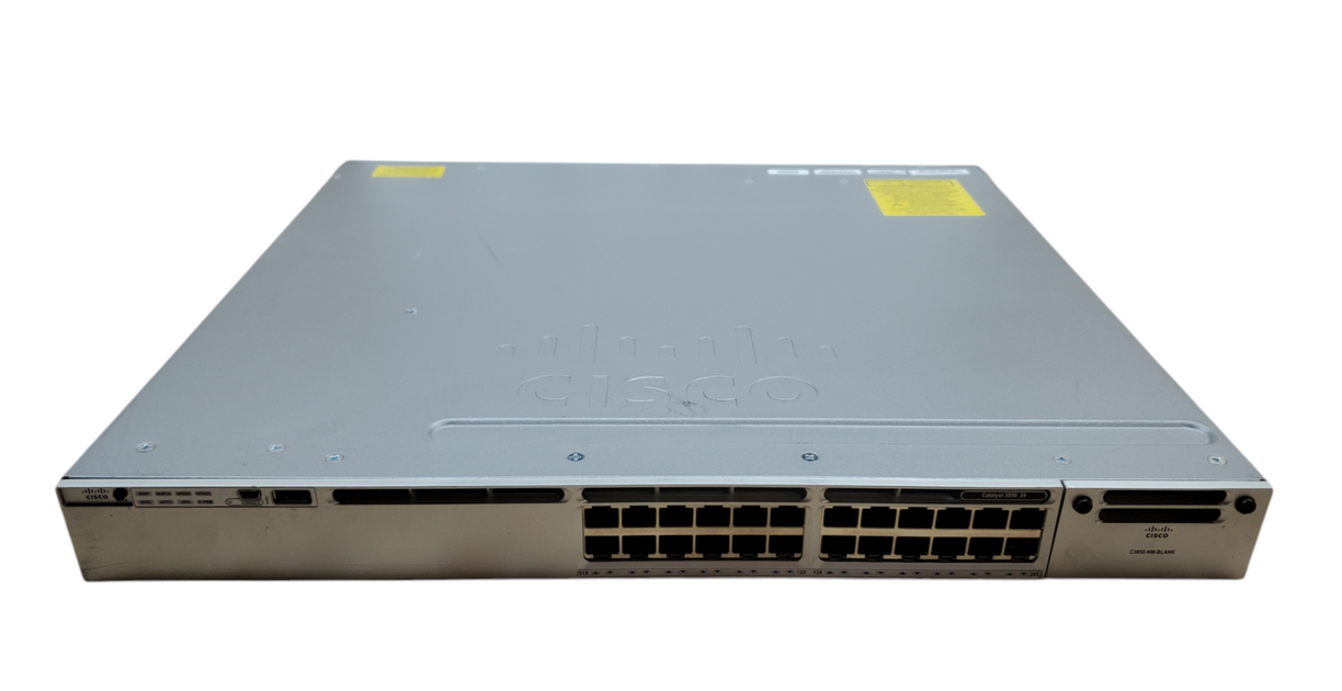 Cisco WS-C3850-24T-S V07 24-Port Gigabit Managed Switch - 1x 350w PSU ...