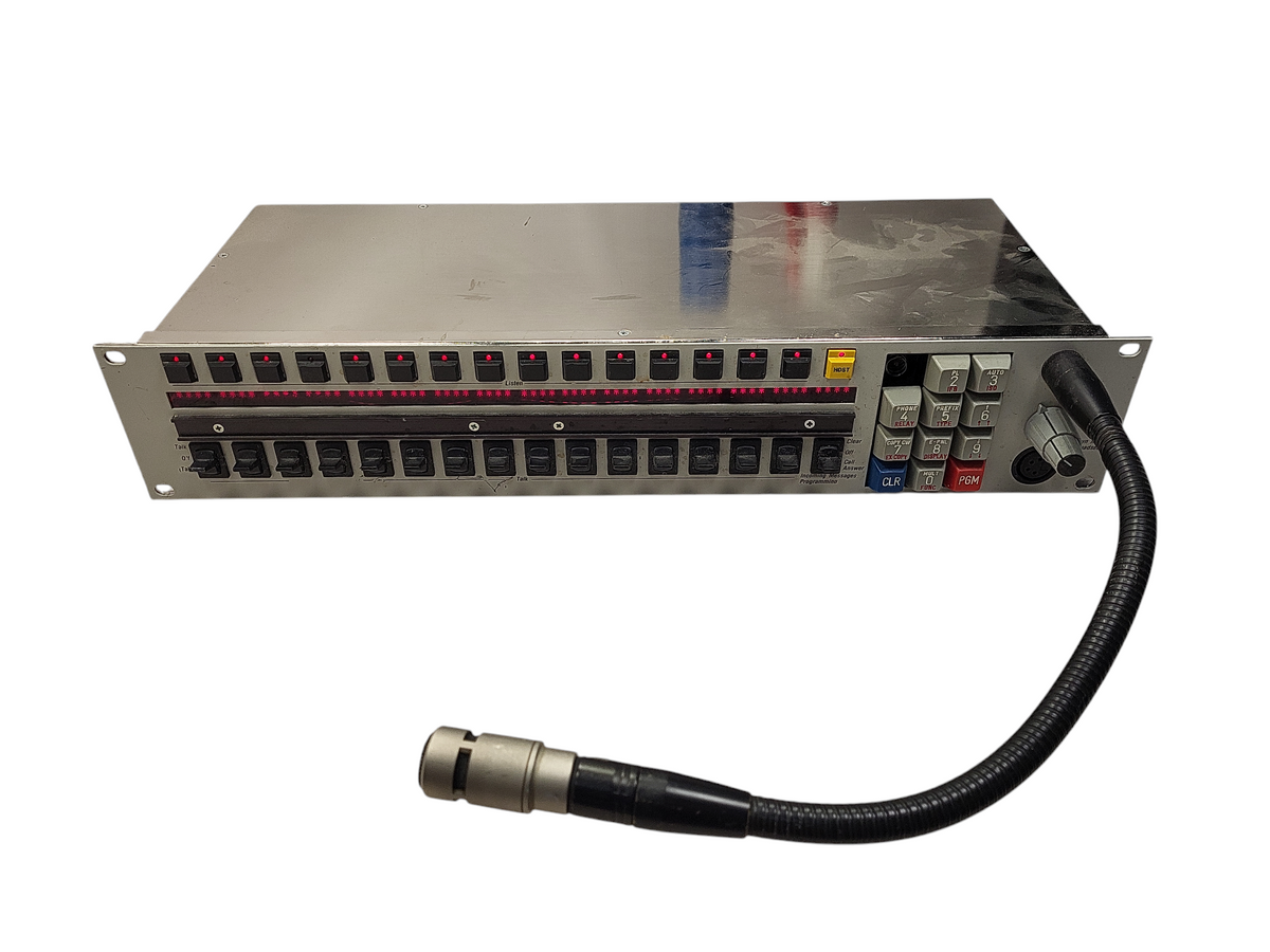 RTS by Telex Matrix Intercom System KP96-7 Intercom Control Panel READ ...
