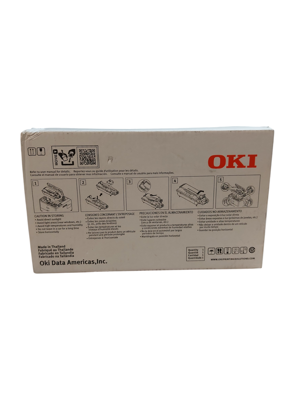 Genuine Oki 44574301 Black Image Drum — retail.era