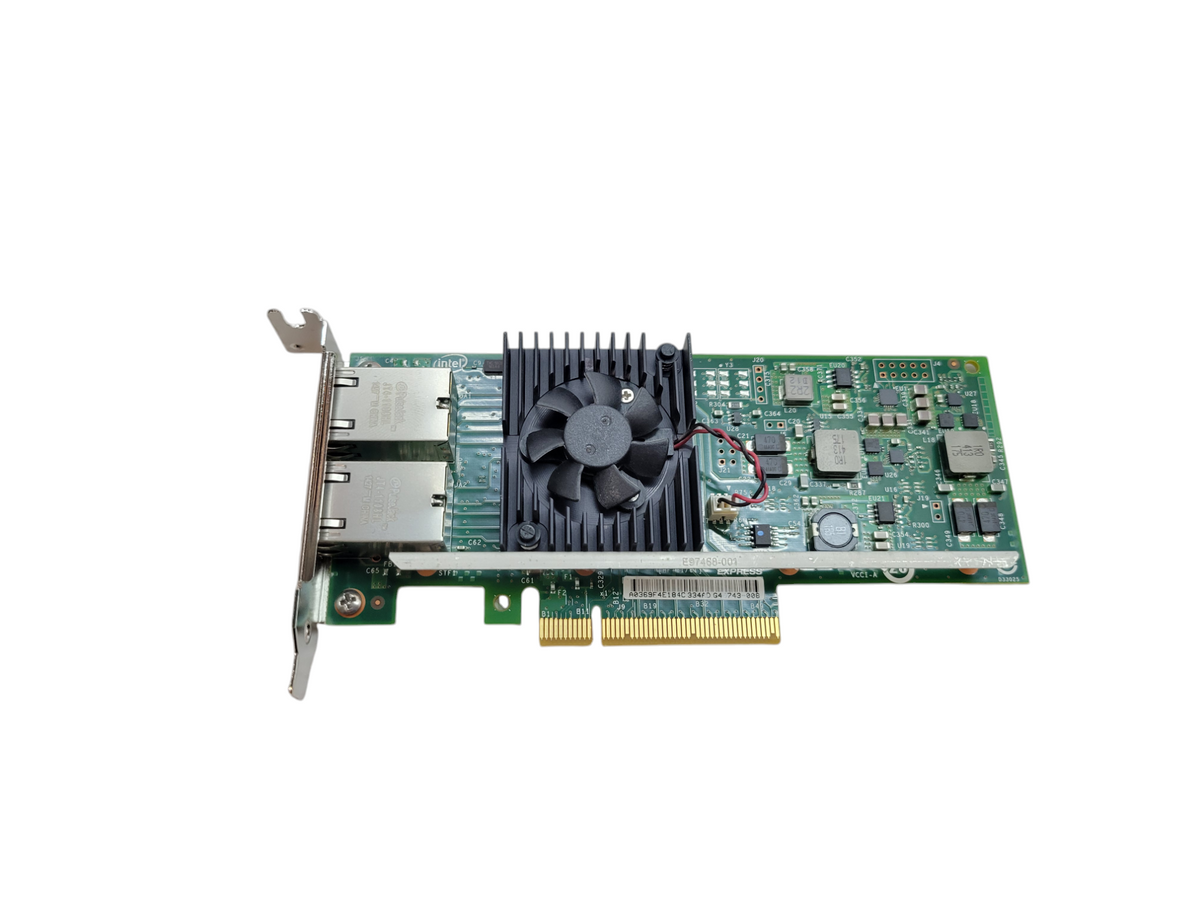 INTEL DELL X540-T2 CONVERGED Dual Port 10Gb Ethernet Network 03DFV8 Lo ...