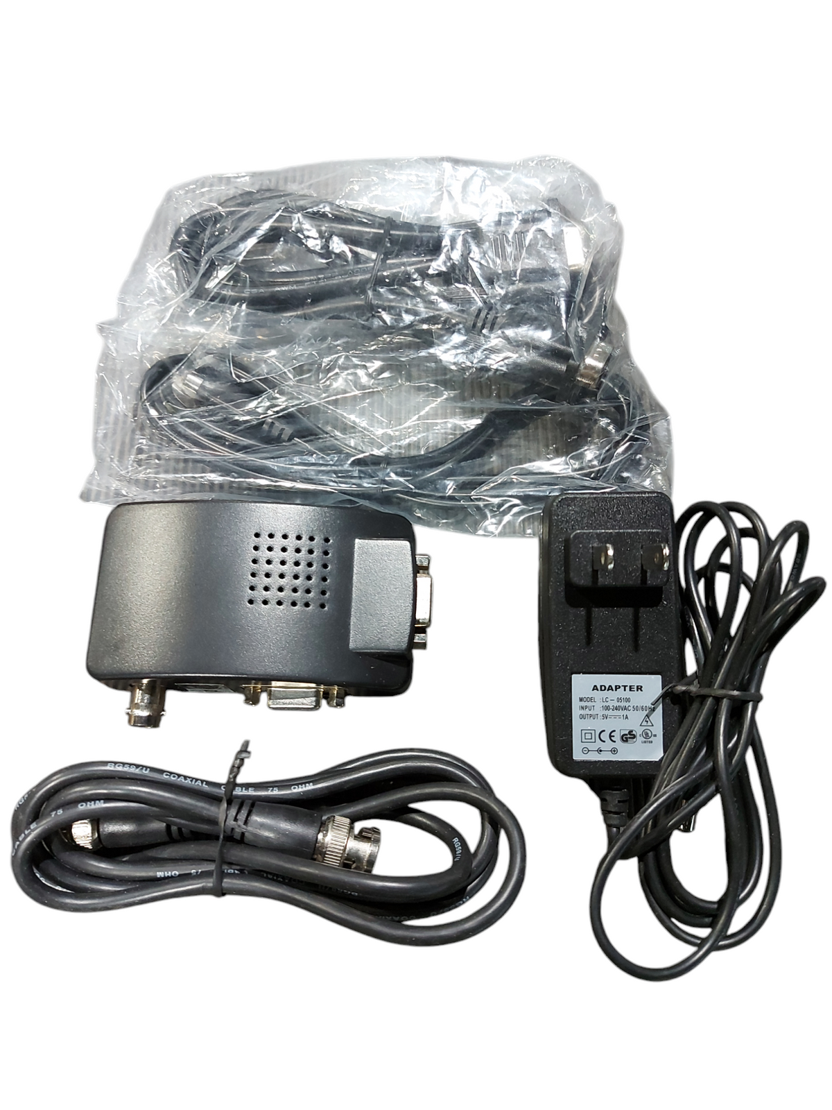 Video VGA to Laptop Computer PC VGA Monitor Converter Adapter Box ...