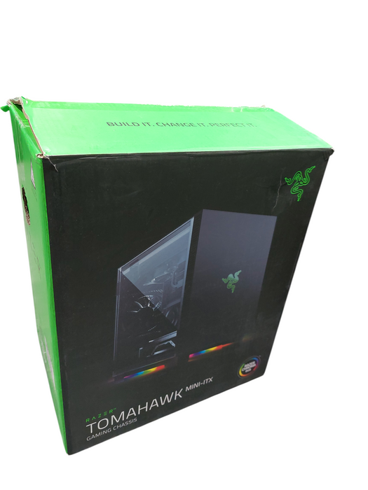 Razer Tomahawk Mini-ITX Gaming Chassis RGB Glass Empty Case = — retail.era