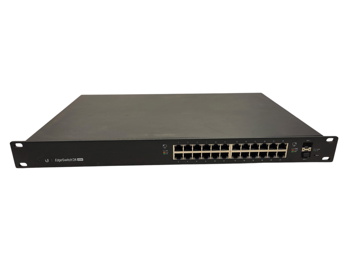 Ubiquiti | EdgeSwitch 24 | ES-24-500W | 24 Port Managed Gigabit Switch ...