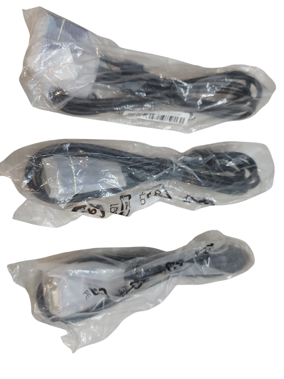 Lot 3x VGA to VGA Cable Male To Male SVGA Monitor Cord Blue Plug PC Co ...